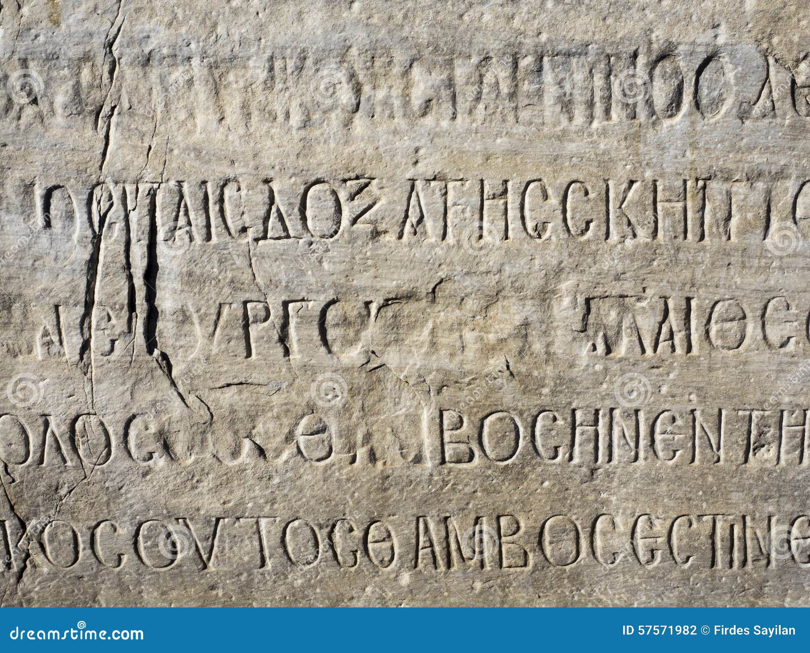 Ancient Greek writing stock photo. Image of obsolete - 57571982