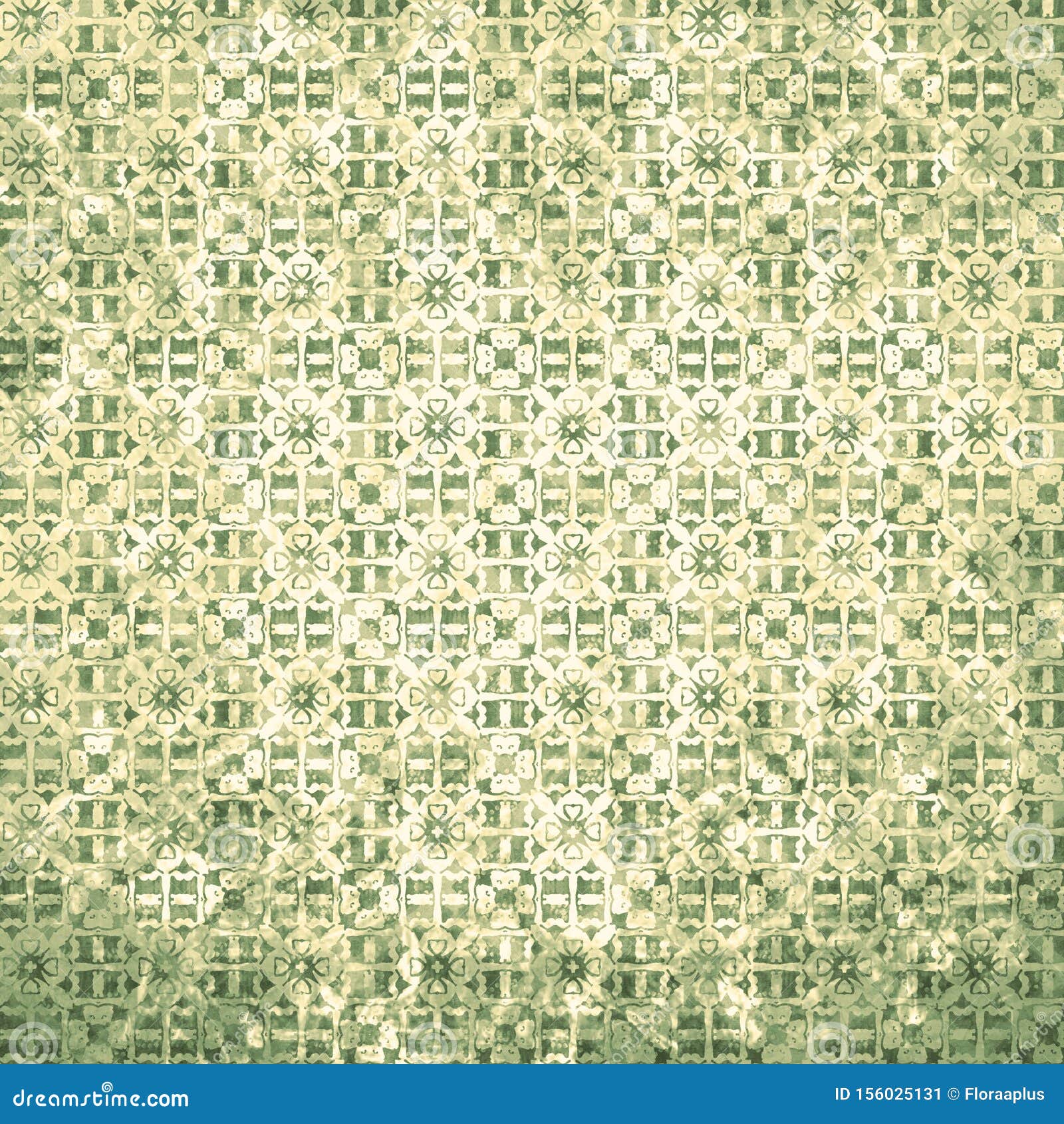 Ancient Green Shabby Pattern Digital Decorative Background Stock ...