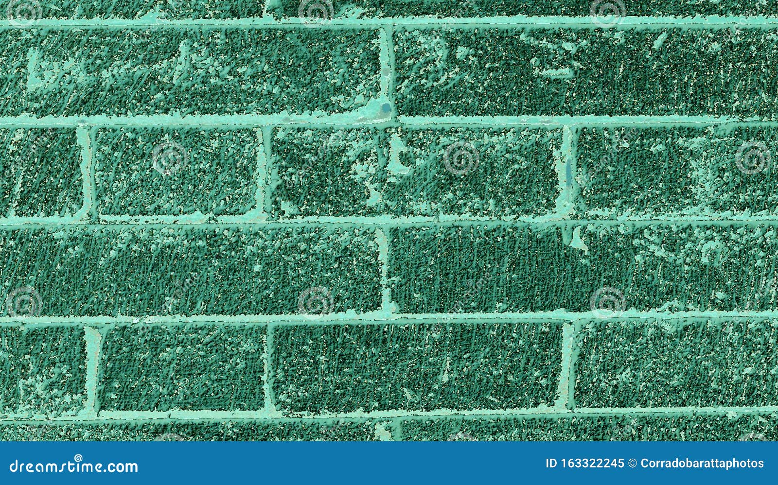 An Ancient Green Wall As a Background Stock Illustration - Illustration ...