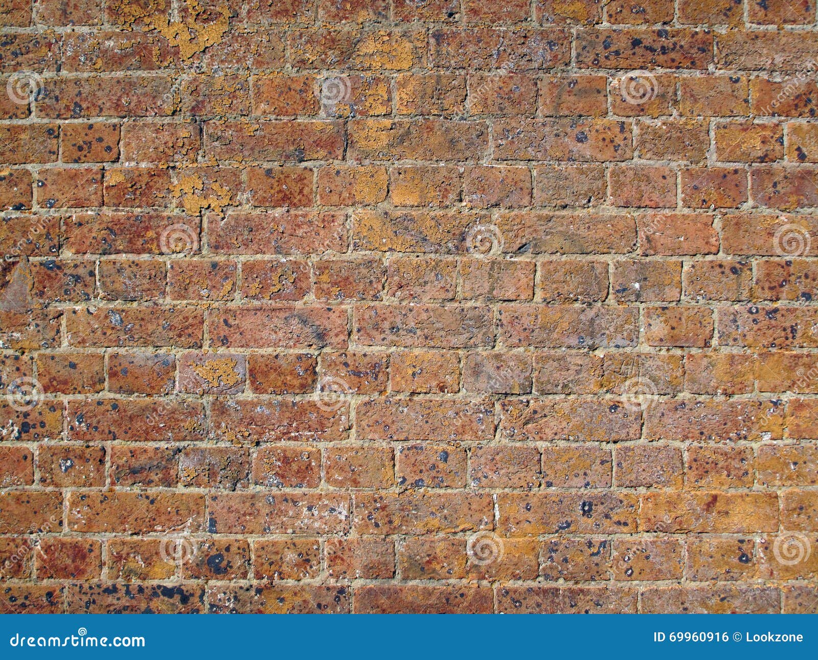 Ancient Gritty Textured Brick Wall Royalty-Free Stock Image ...