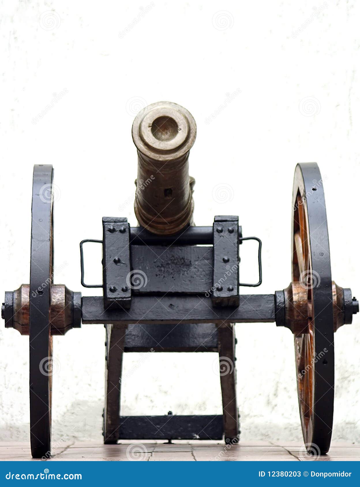 Ancient gun stock image. Image of carriage, shoot, military - 12380203