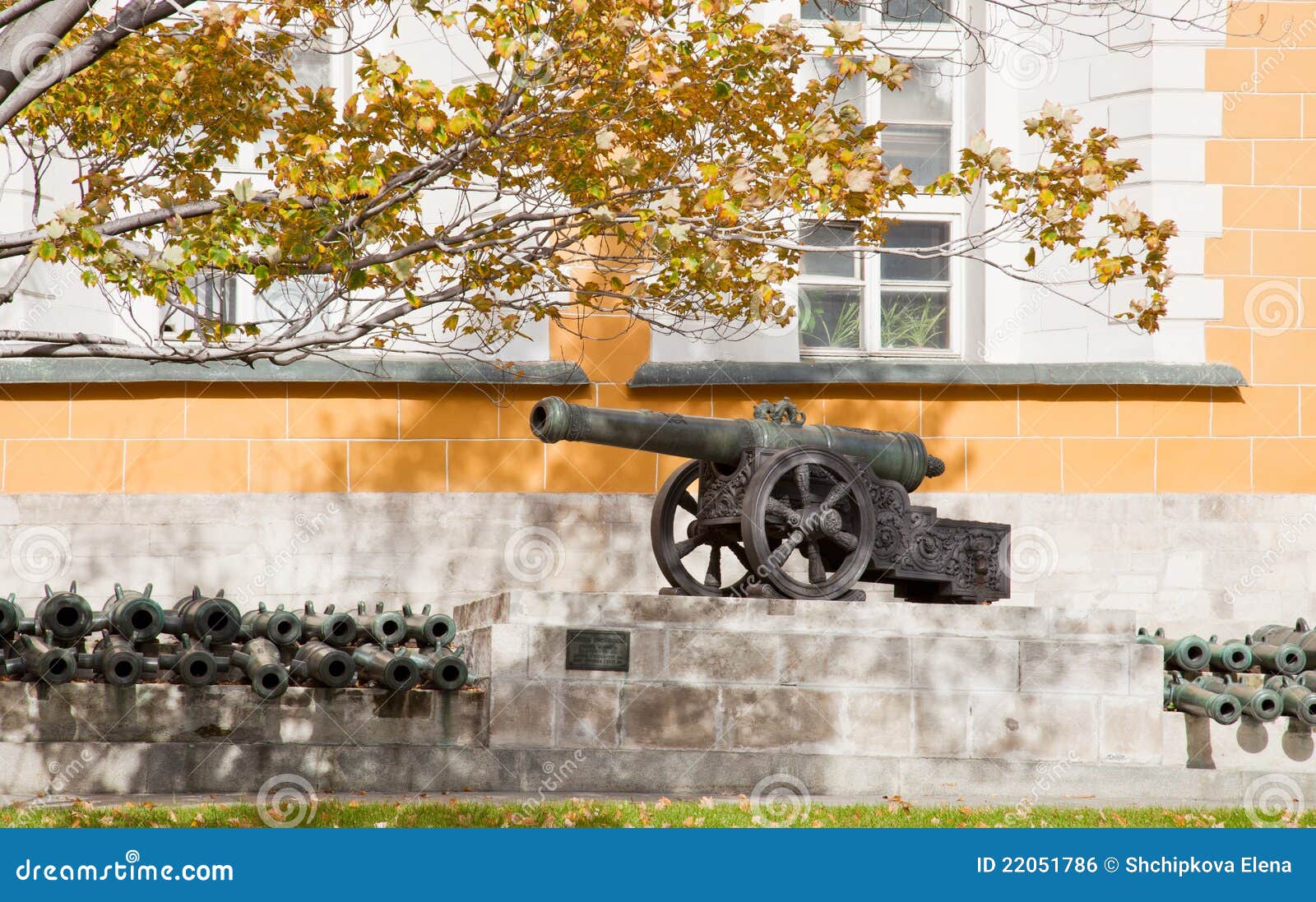 Ancient gun stock photo. Image of arsenal, history, kremlin - 22051786