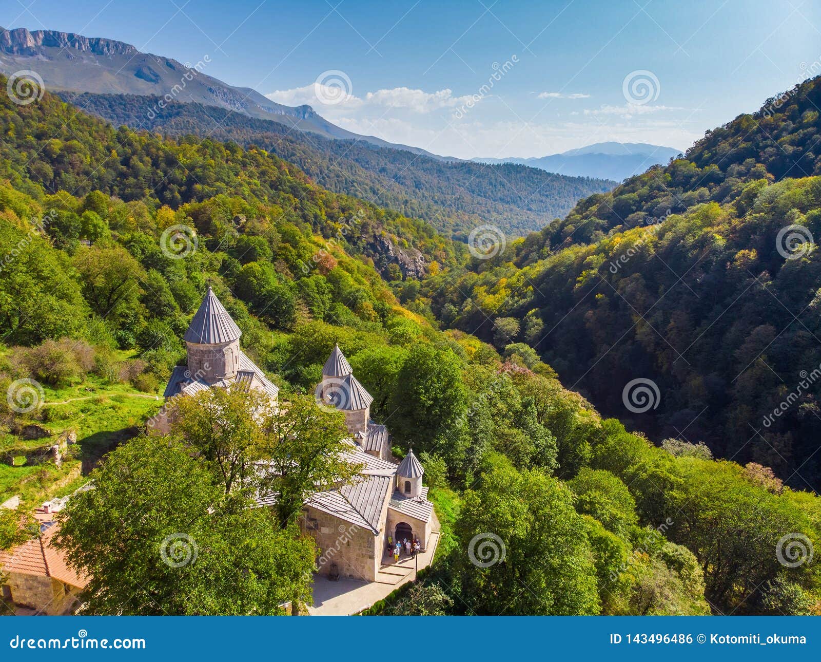 Ancient Haghartsin Monastery. Armenia Stock Photo - Image of blue ...