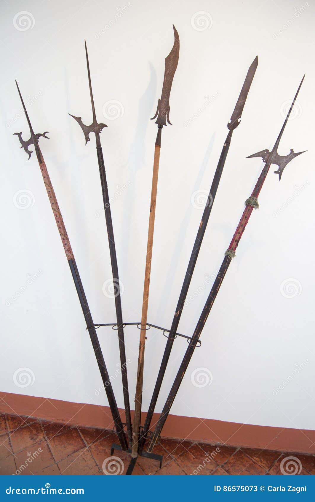 A Ancient halberds editorial stock photo. Image of military - 86575073