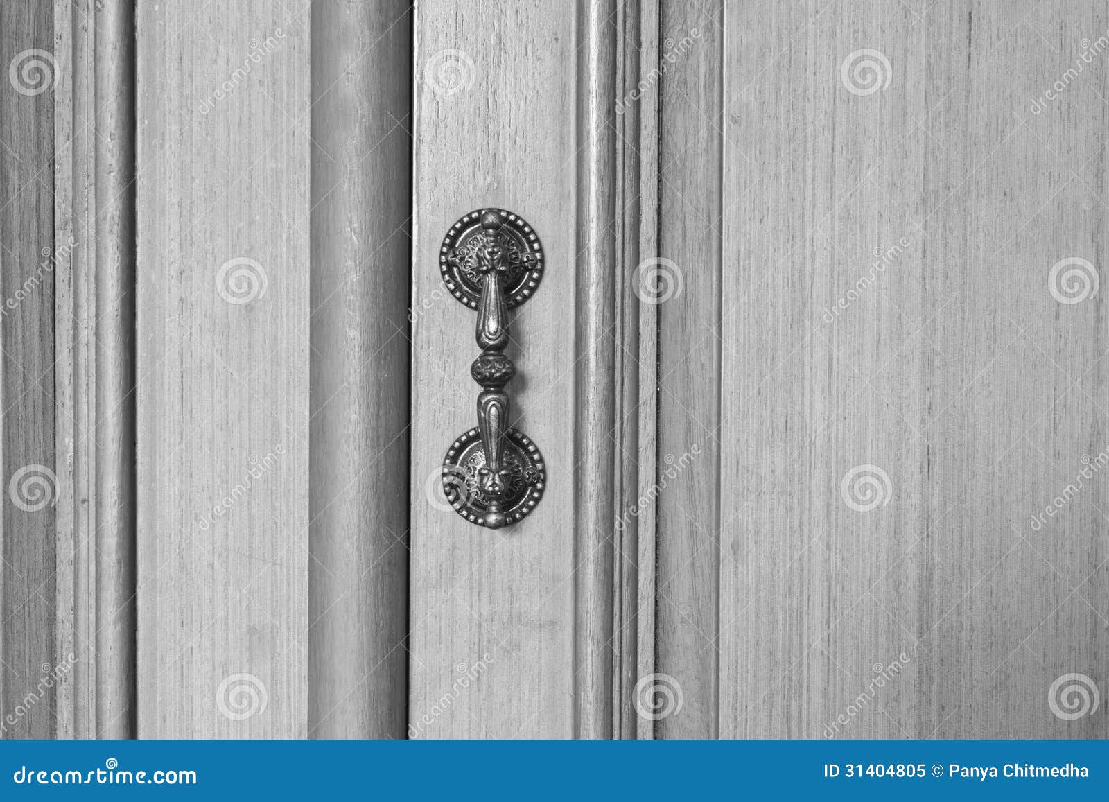 Ancient handle stock image. Image of door, wood, black - 31404805