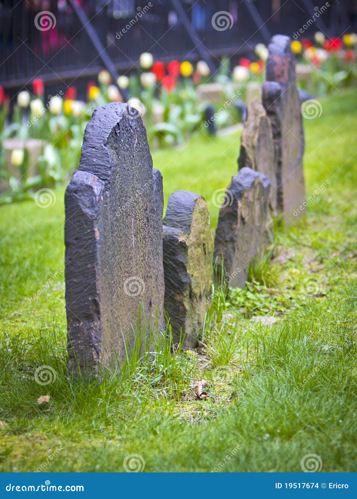 Ancient headstones stock photo. Image of ancient, death - 19517674
