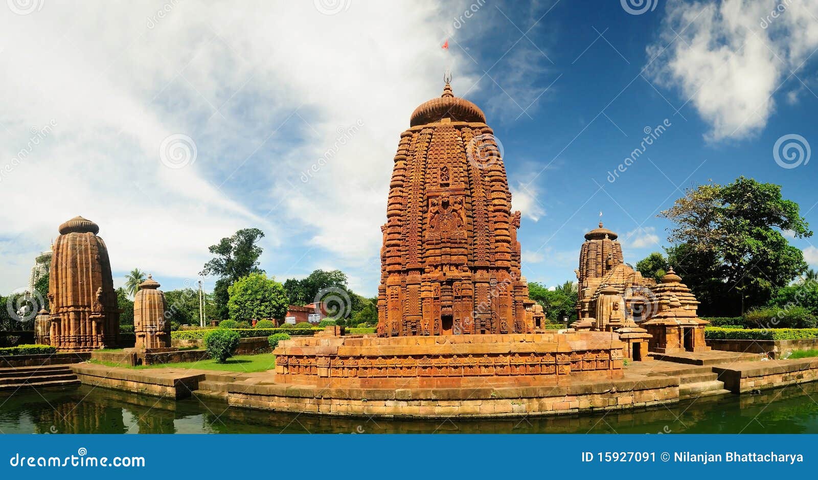 Ancient Hindu Religion Temples Stock Image - Image of dome, clouds ...