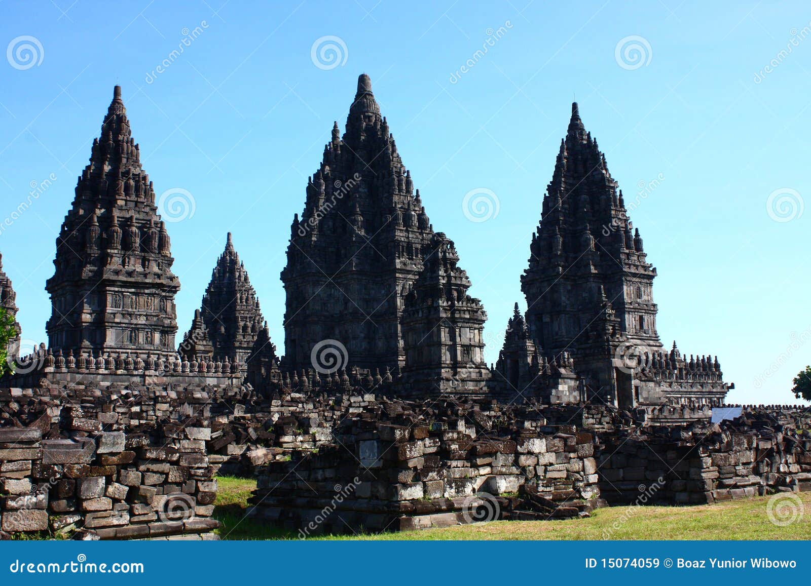 Ancient Hindu Temple stock image. Image of indonesia - 15074059