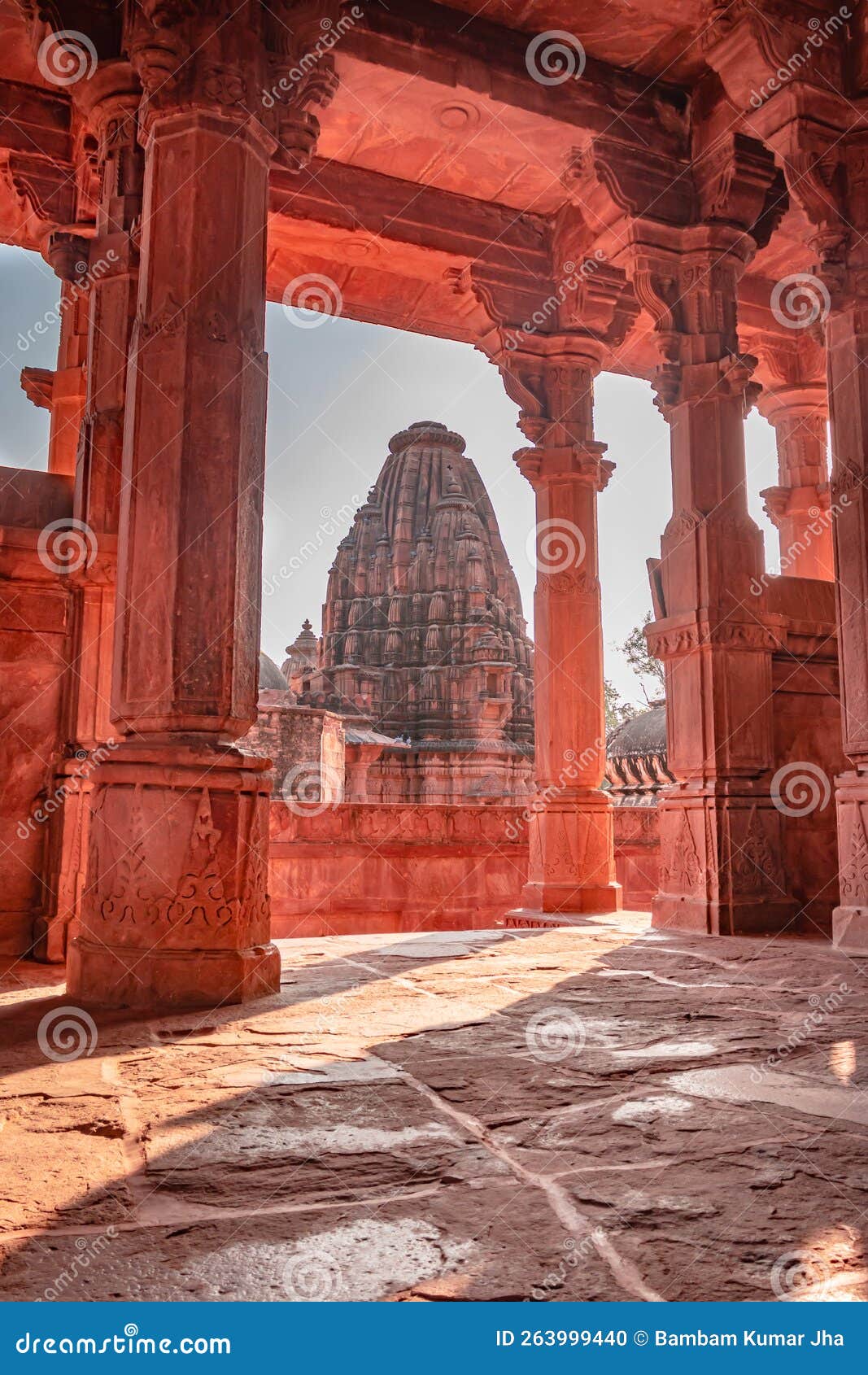 Ancient Hindu Temple Architecture from Unique Angle at Day Stock Photo ... Ancient Hindu Temple Architecture from Unique Angle at Day Stock Photo ...