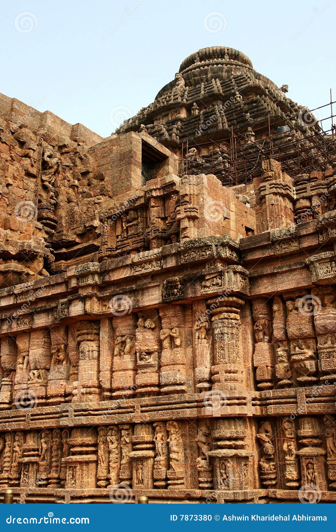 Ancient Hindu Sculptures Royalty-Free Stock Image | CartoonDealer.com ...
