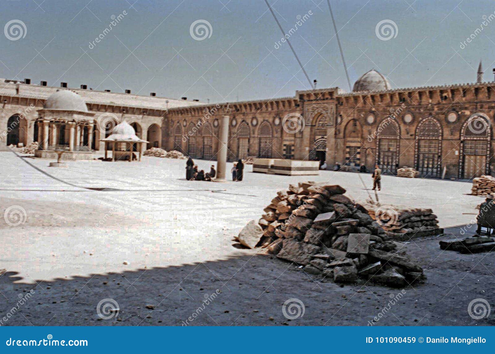 Aleppo mosque editorial stock image. Image of east, omayyad - 101090459