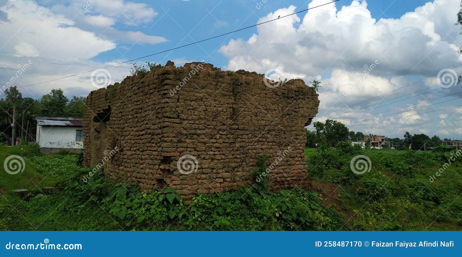 An Ancient and Historical Room from Bogra Mahasthangarh Stock Photo ...