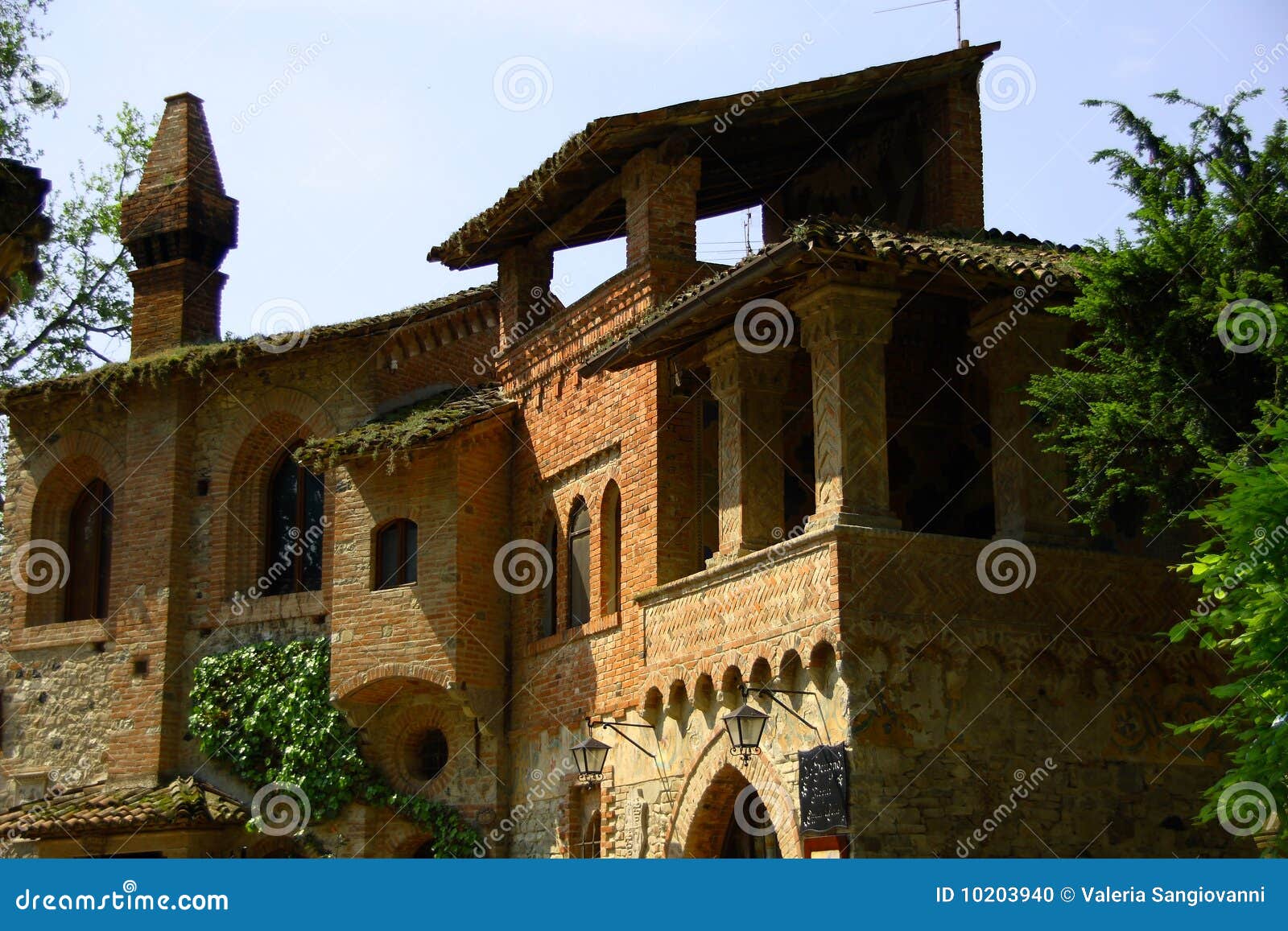 The Ancient Home Was Carved In Limestone Rock In Goreme Royalty-Free ...