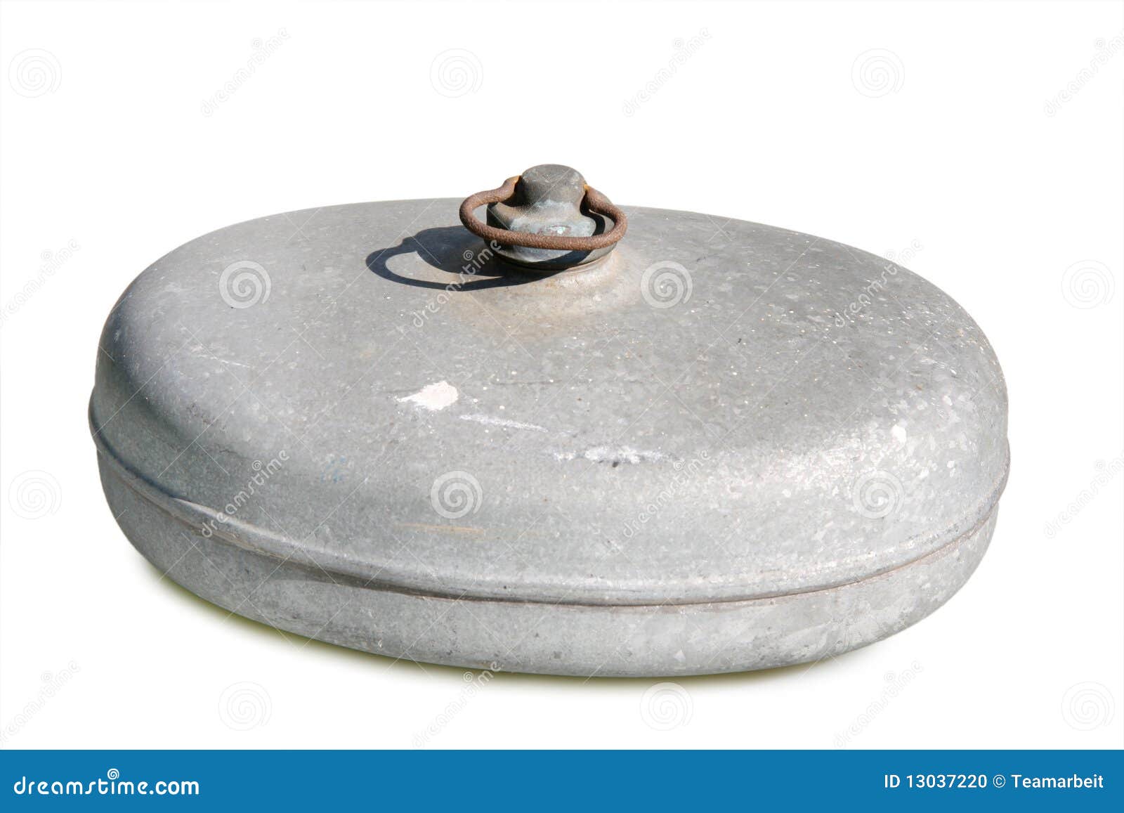 Ancient hot water bottle stock photo. Image of zinc, ancient - 13037220