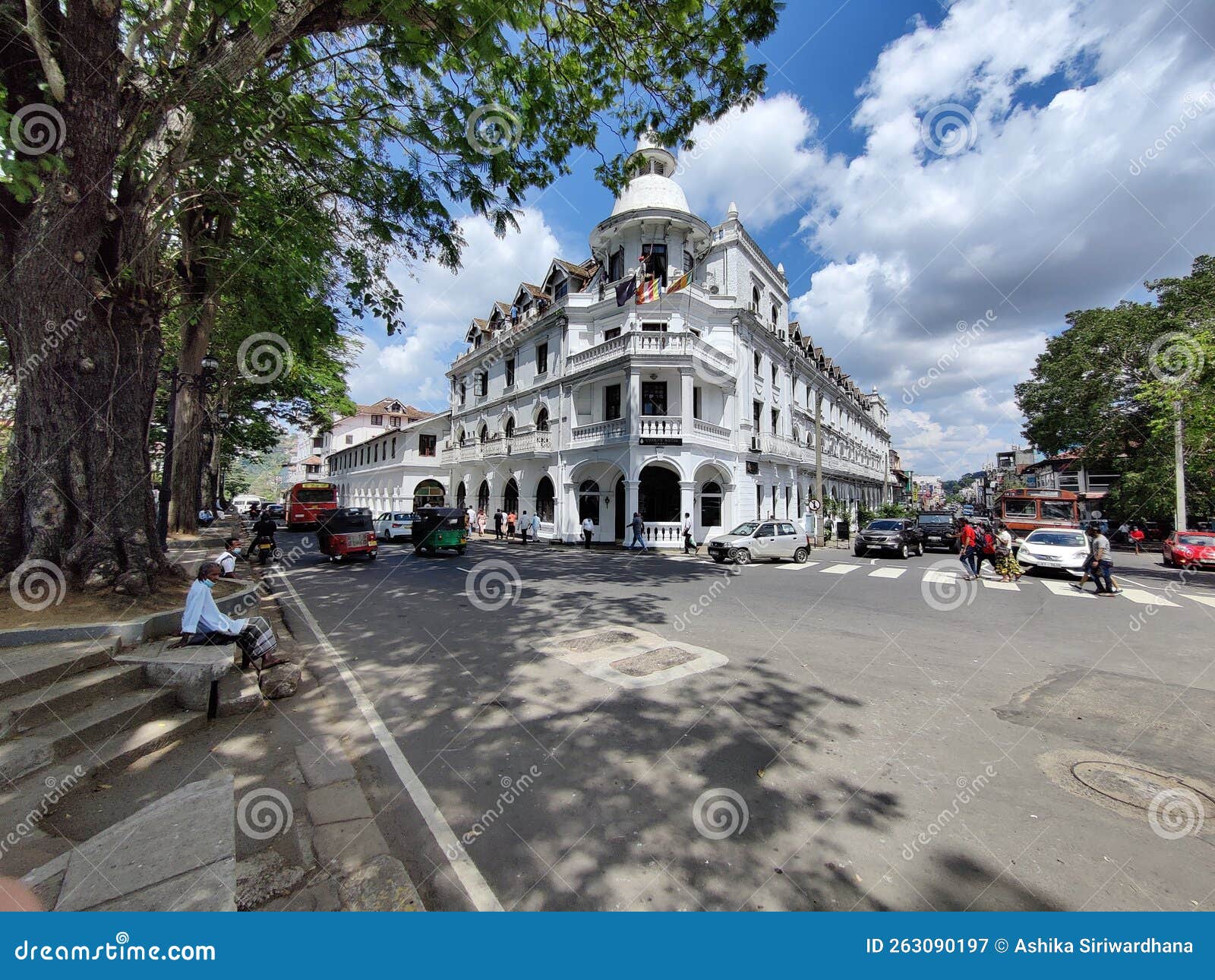 An Ancient Hotel Front View Editorial Photography - Image of city ...