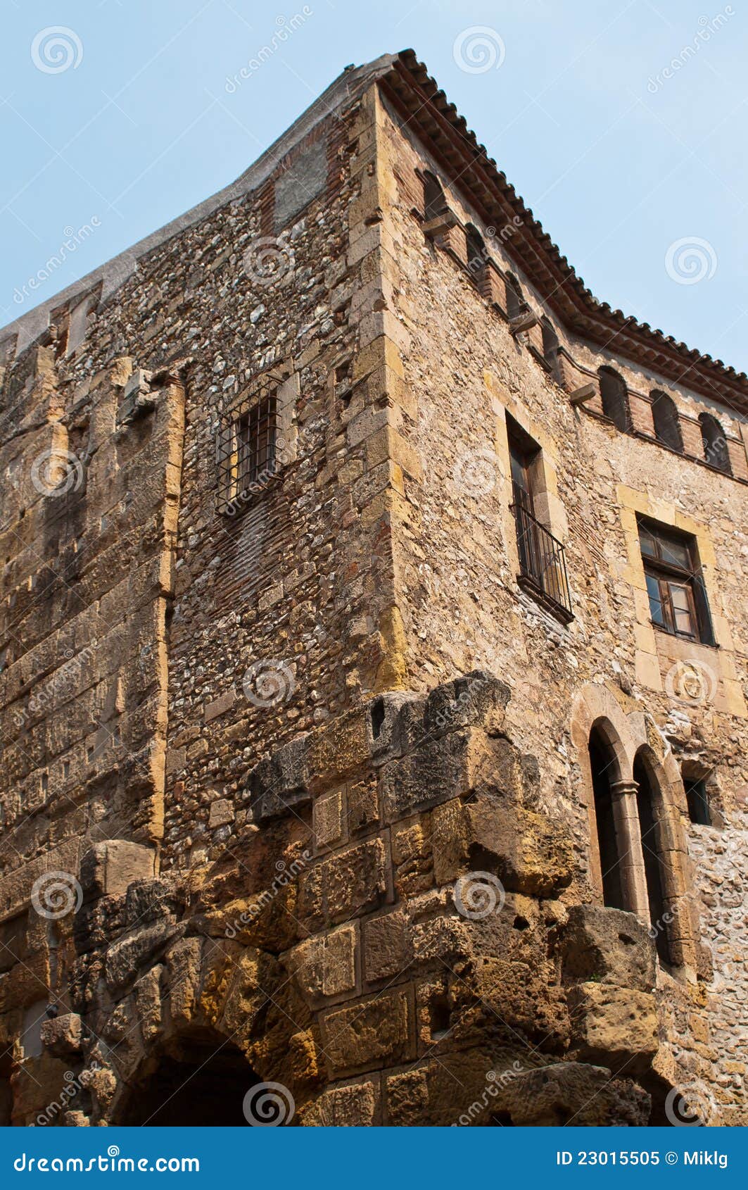 The ancient house stock image. Image of sandstone, protection - 23015505