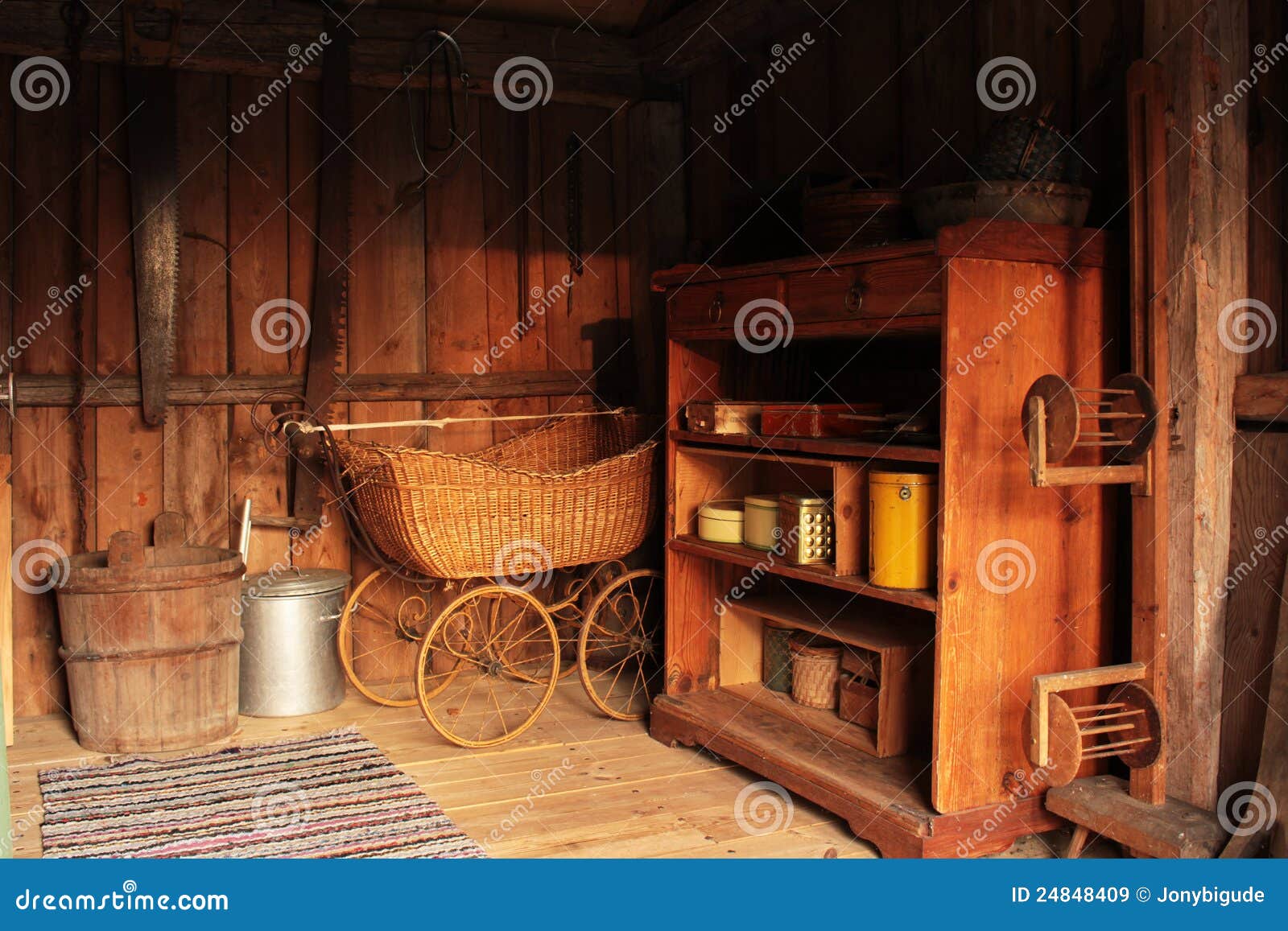 Ancient house deco stock image. Image of indoors, closet - 24848409