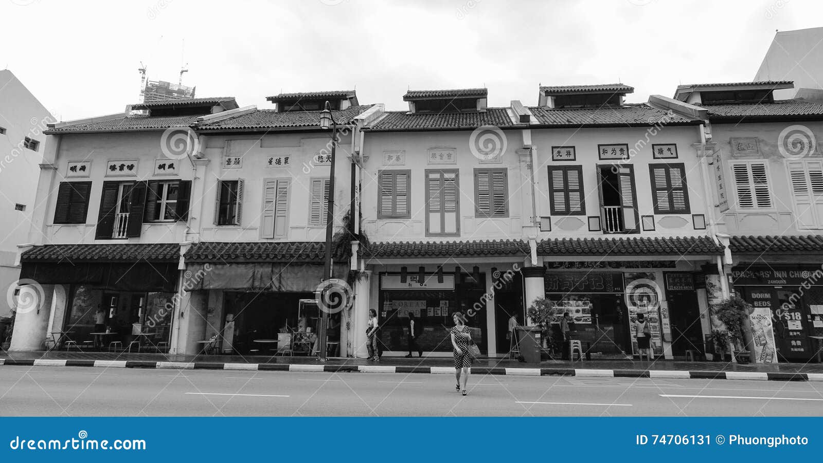 Ancient Houses in Georgetown, Malaysia Editorial Photo - Image of green ...