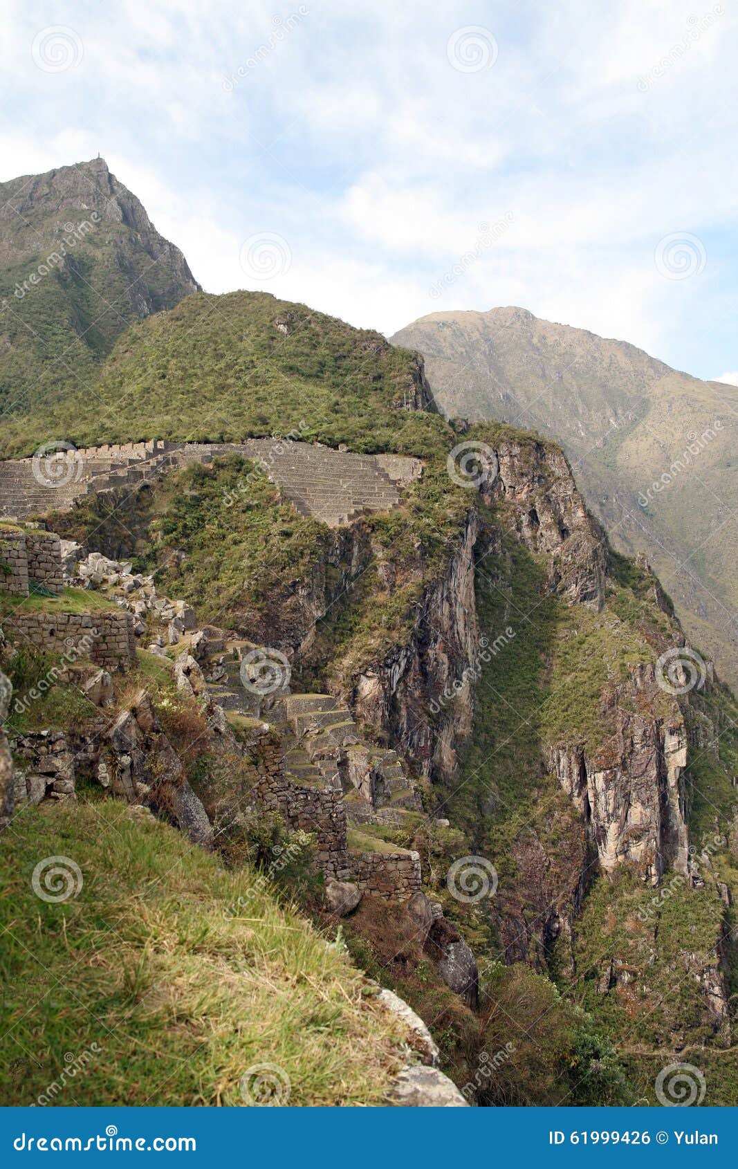 Ancient Inca Dwellings, Peru Stock Photo - Image of pichu, history ...