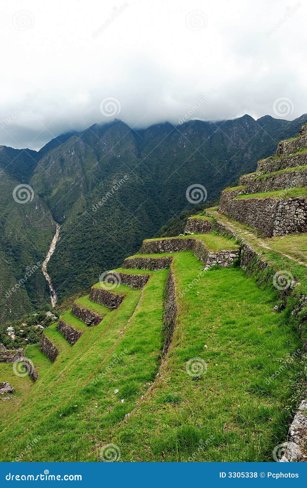 Ancient Inca Circular Terraces In Sacred Urubamba Valley Of Incas, Peru ...