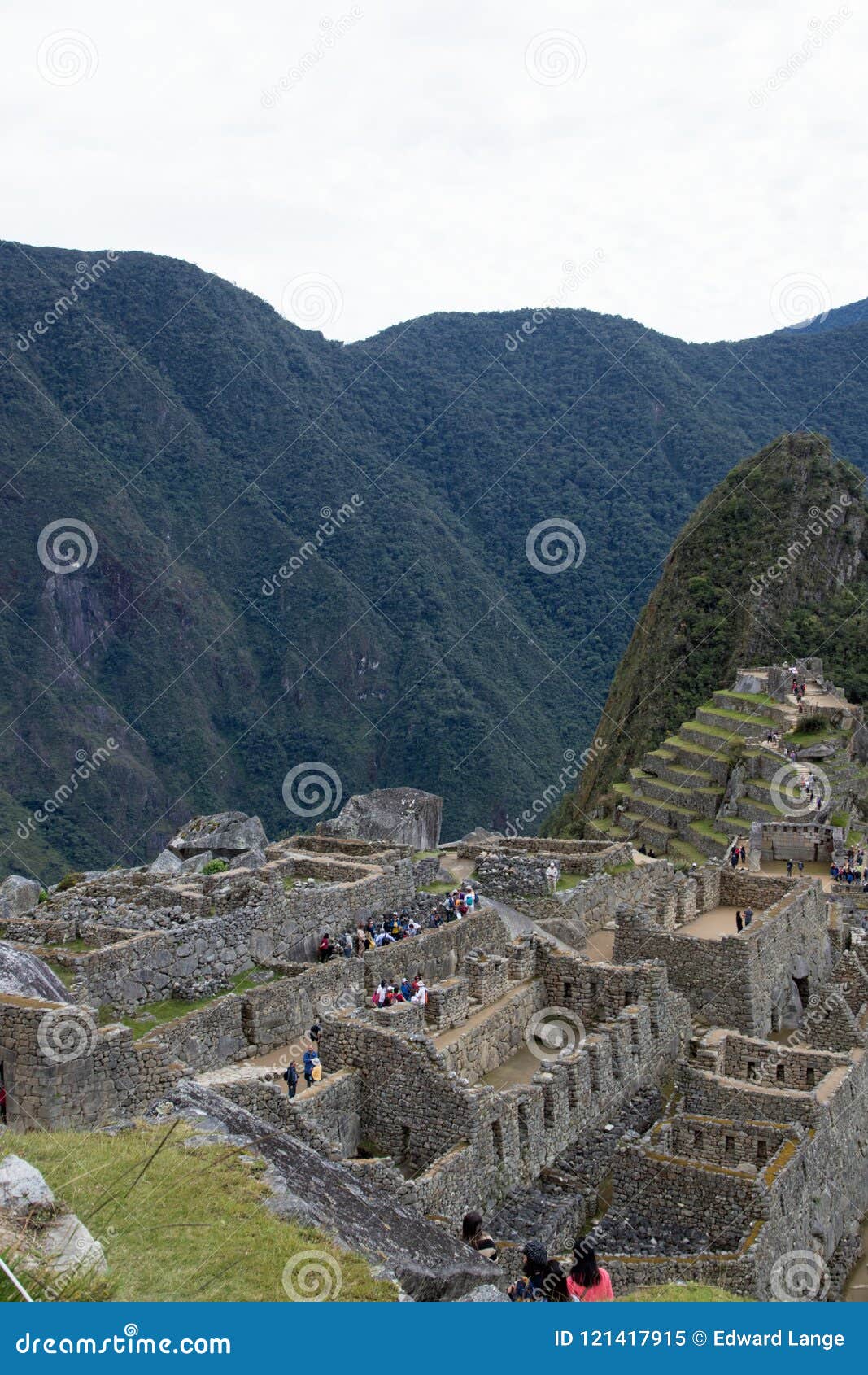 The Ancient Inca Ruins in Machu Picchu, Peru Editorial Image - Image of ...