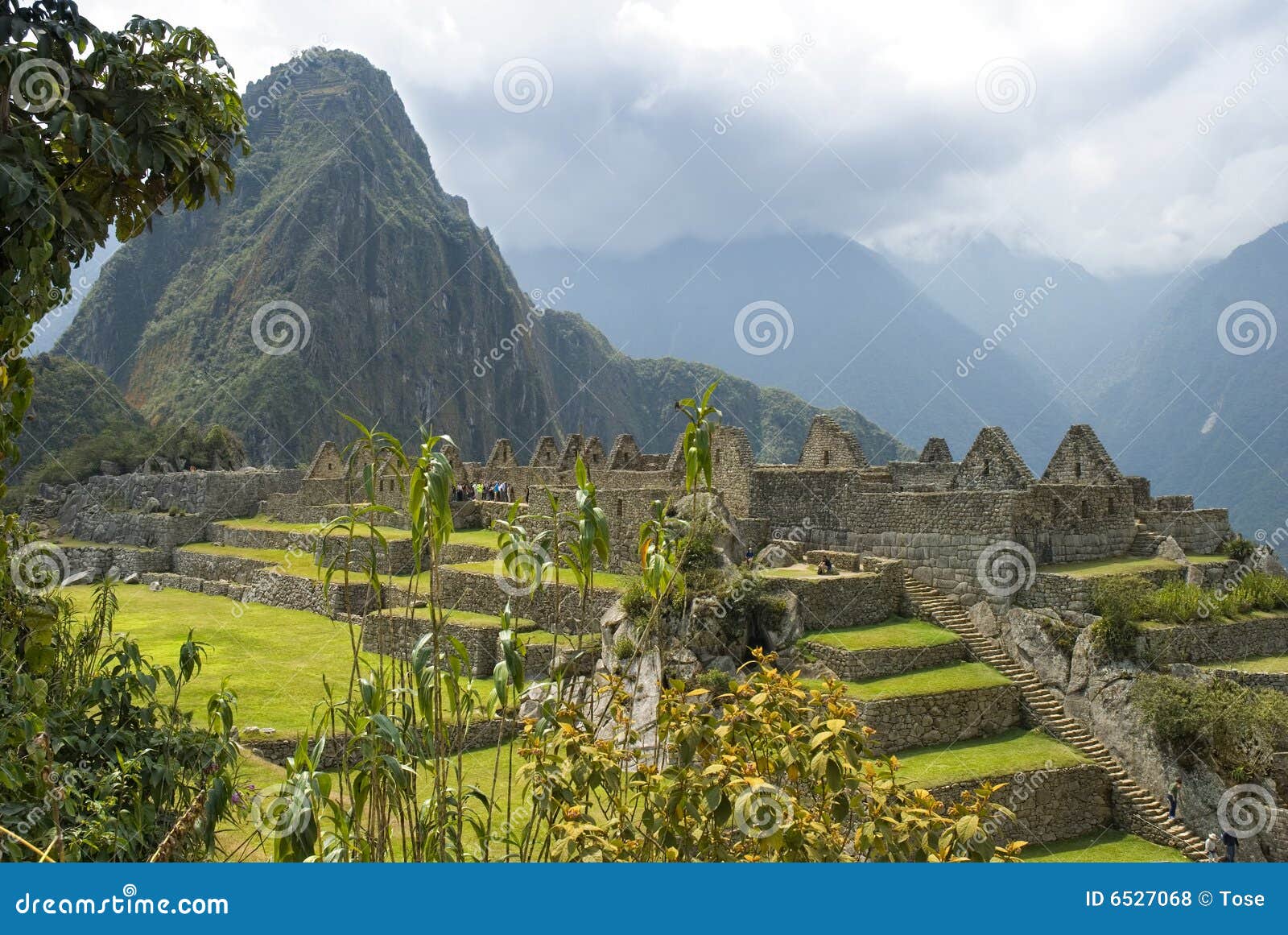 Ancient Inca Ruins of Machupicchu Stock Photo - Image of ceremonial ...