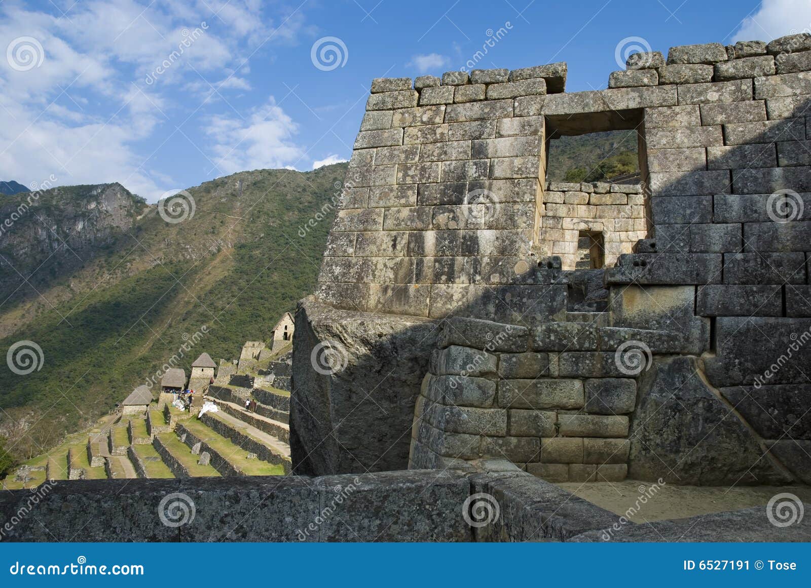 Ancient Inca Ruins of Machupicchu Stock Image - Image of ruins, travel ...