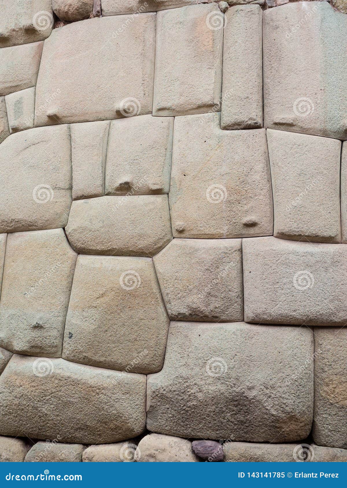 Ancient Inca Stone Wall in the City of Cusco, Peru Stock Image - Image ...