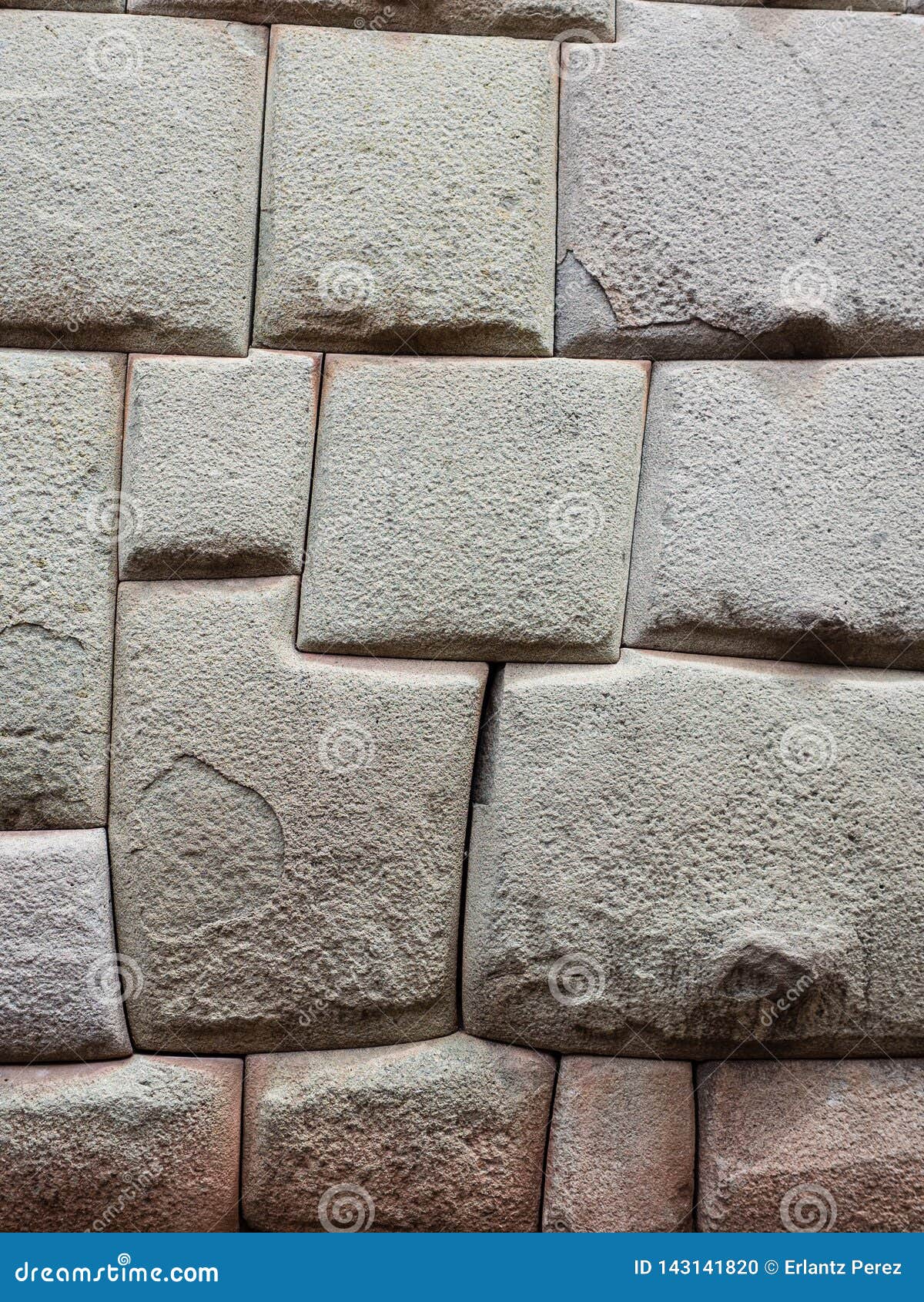 Ancient Inca Stone Wall in the City of Cusco, Peru Stock Photo - Image ...