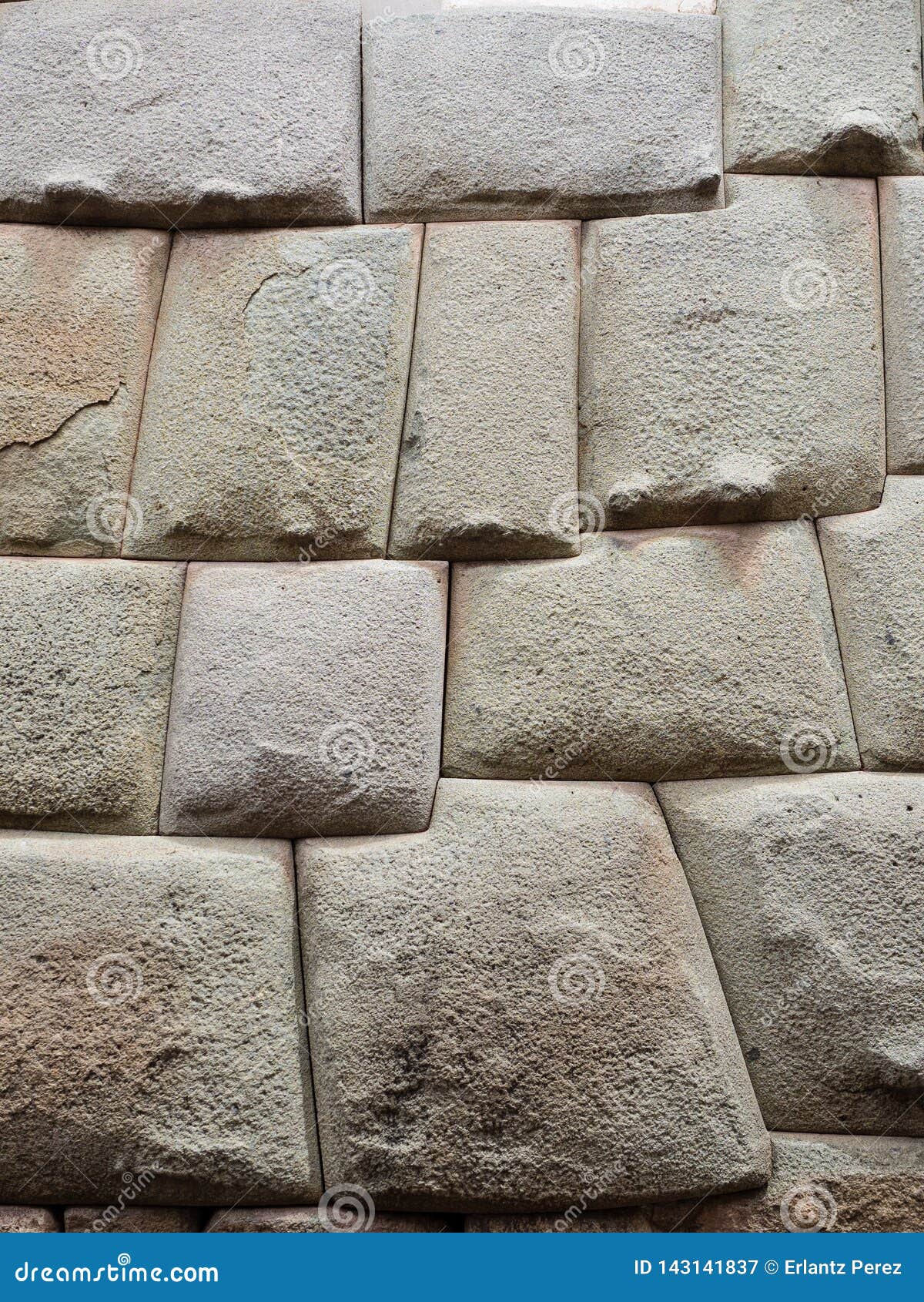 Ancient Inca Stone Wall in the City of Cusco, Peru Stock Image - Image ...