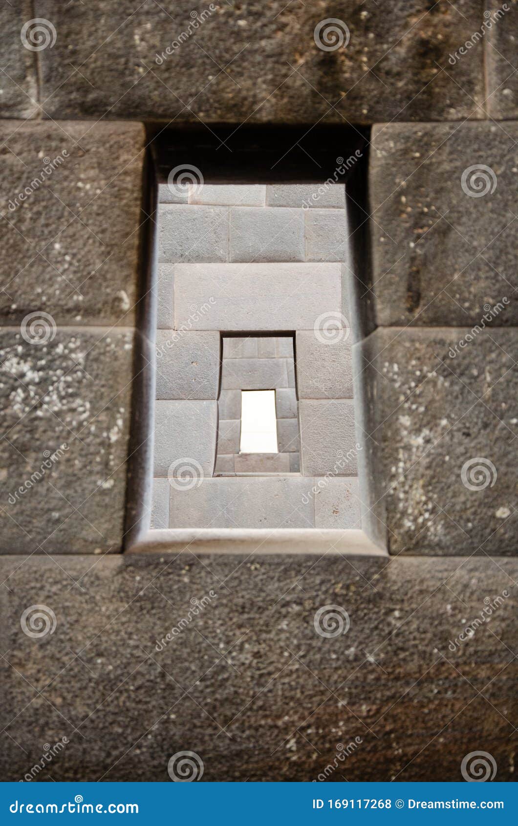 Ancient Windows that Connect the Different Rooms of the Inca Temples at ...