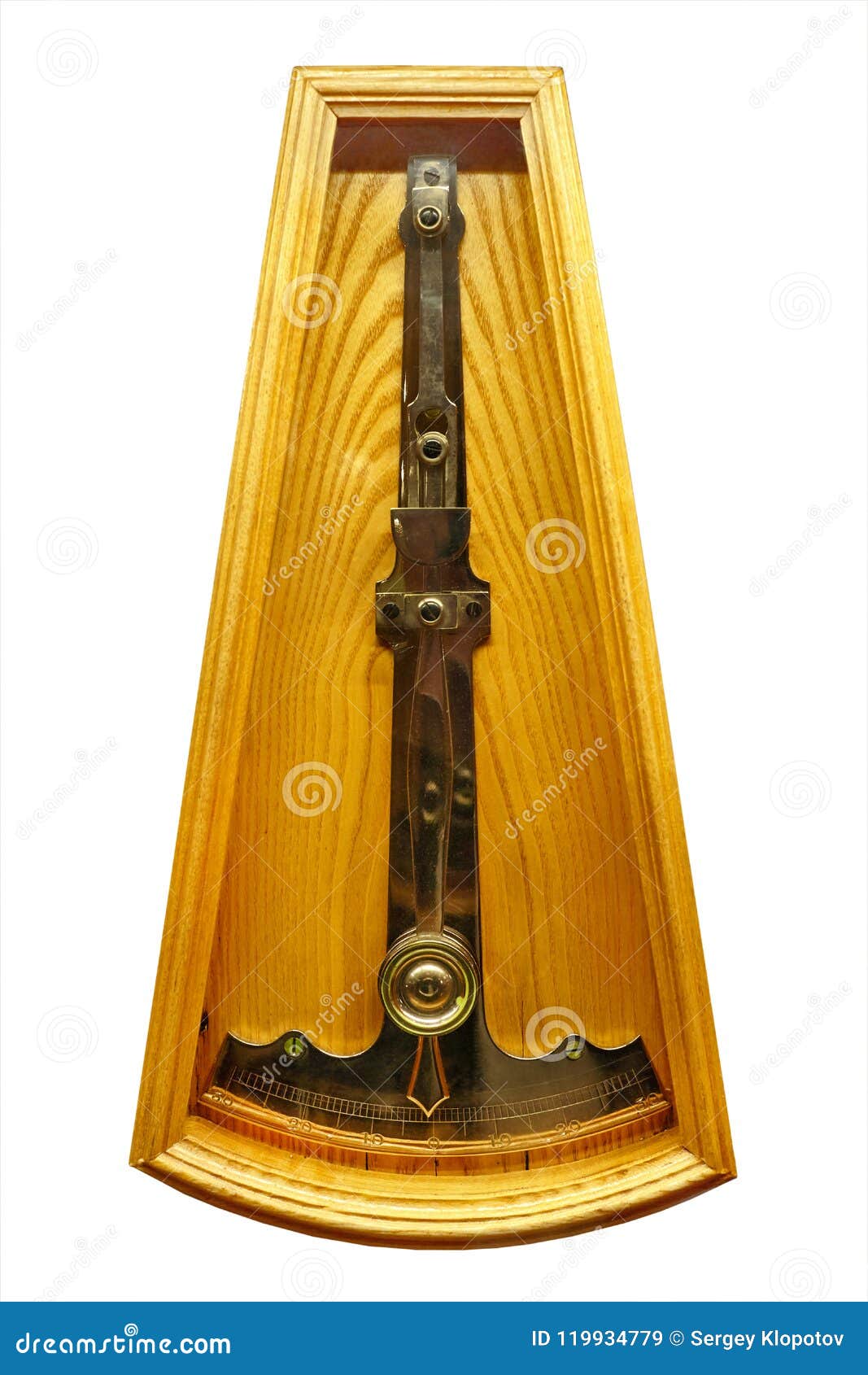 Vintage Inclinometer As A Part Of Sailing Boat Equipment Royalty-Free ...