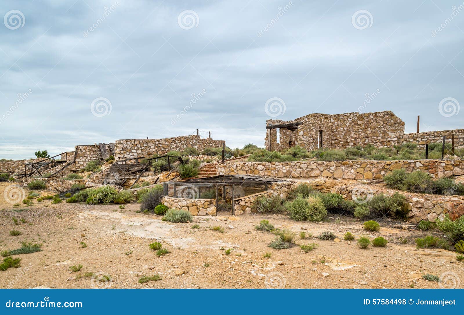 Ancient Indian Ruins stock photo. Image of navajo, abandoned - 57584498