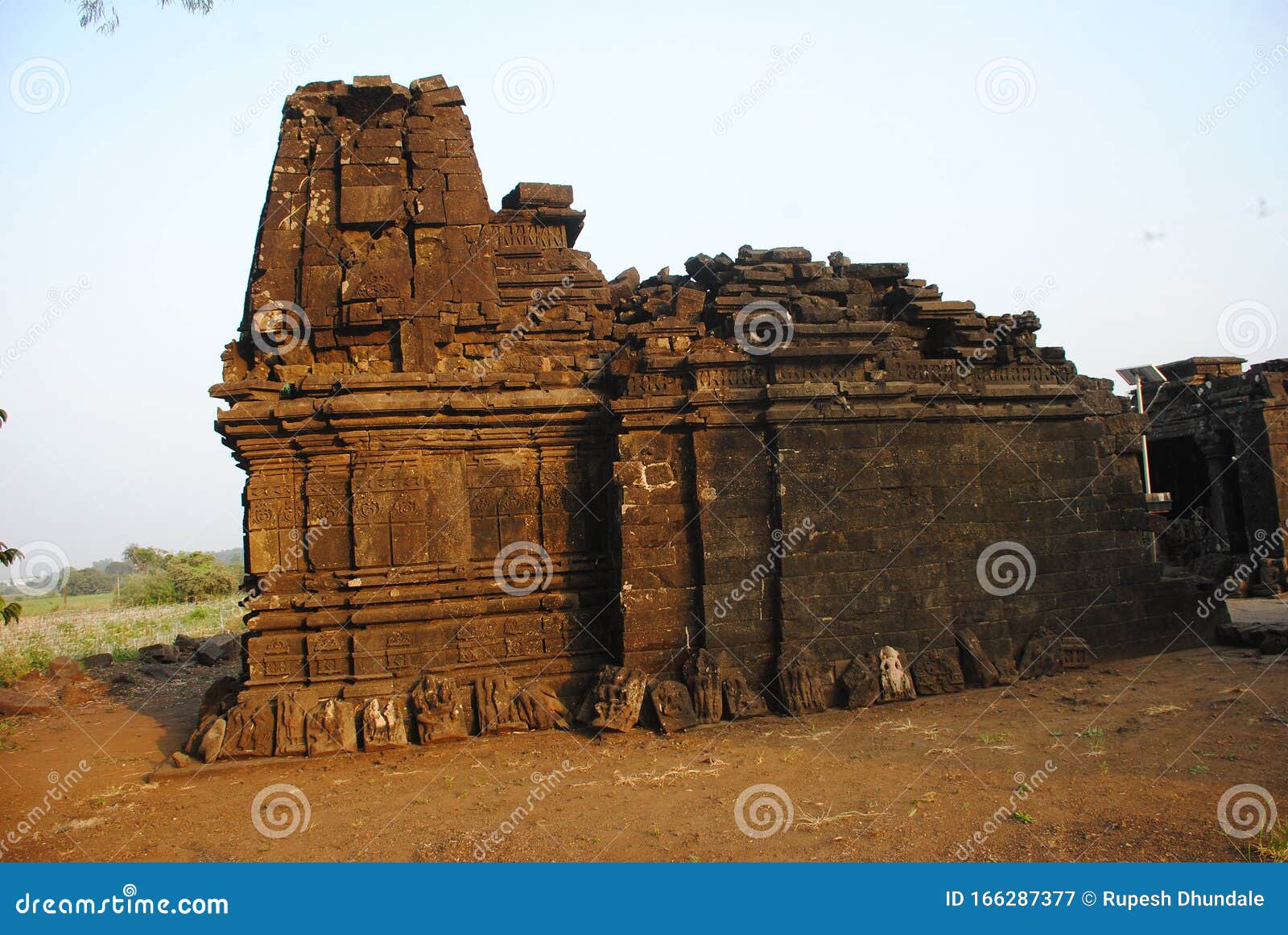 Ancient Indian Spiritual Temples Stock Image - Image of indian, place ...