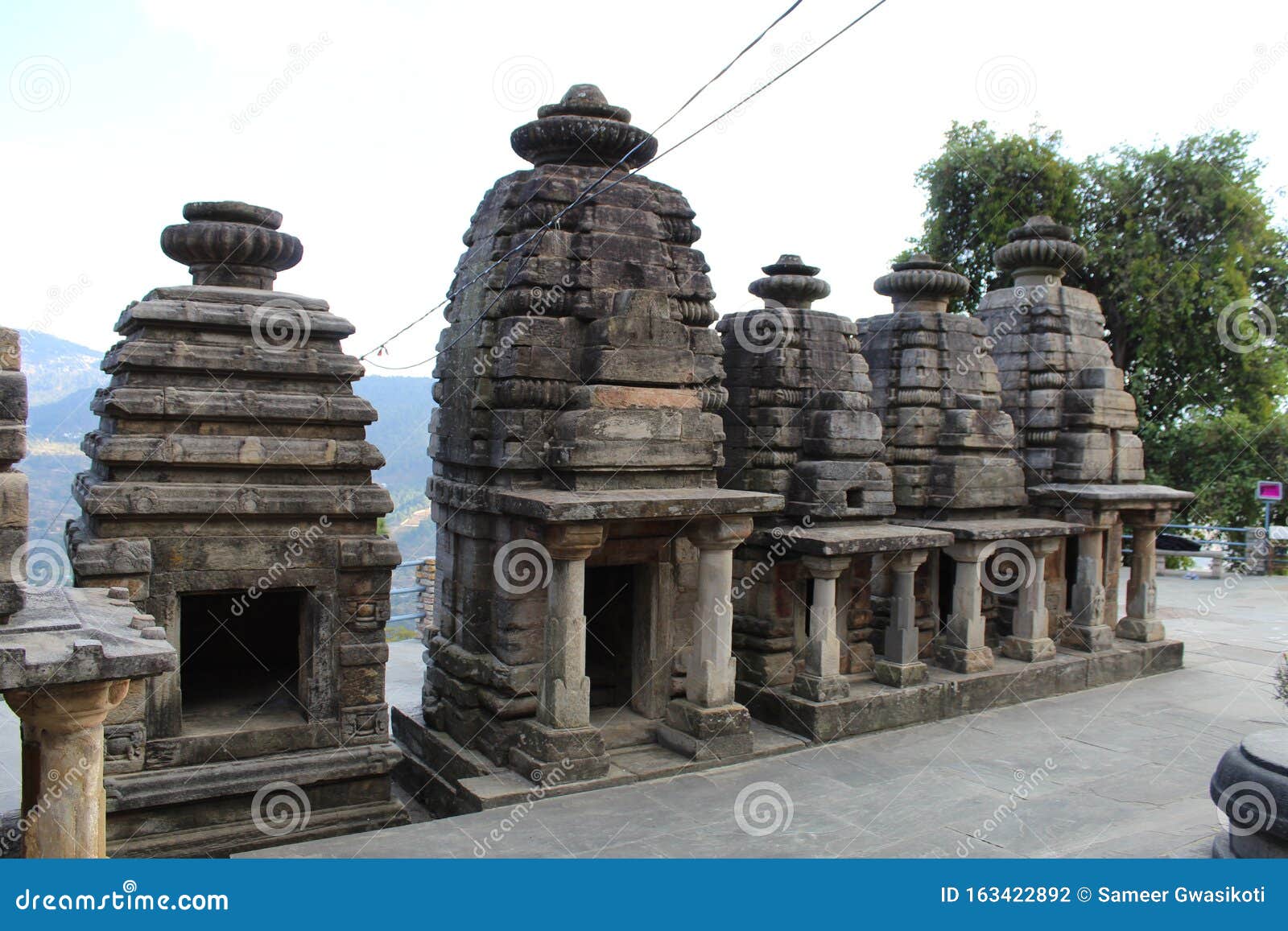 Ancient Indian Stone Architecture with Beautiful Design Stock Photo ...