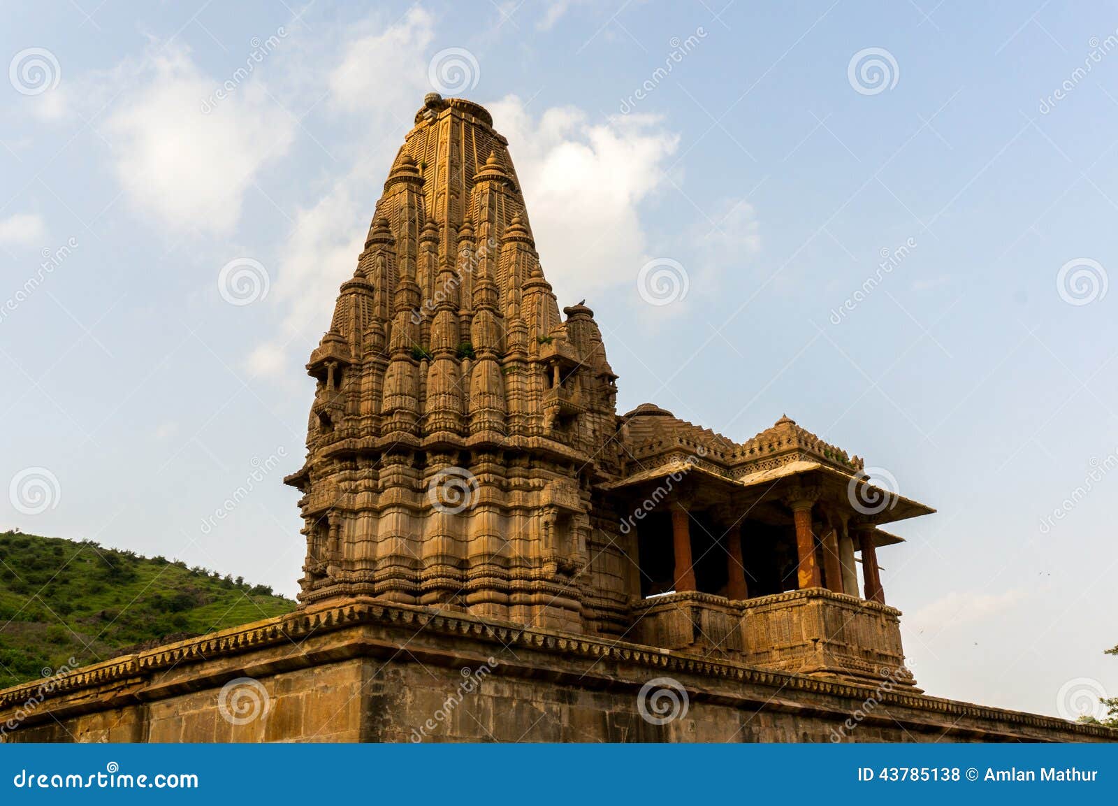 Ancient Indian Temple in Rajasthan Stock Photo - Image of popular ...