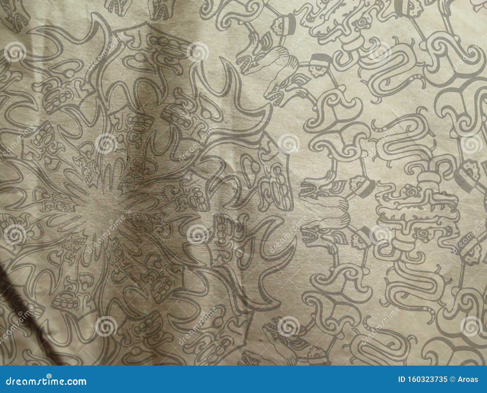 Ancient Inka Art stock image. Image of figures, history - 160323735