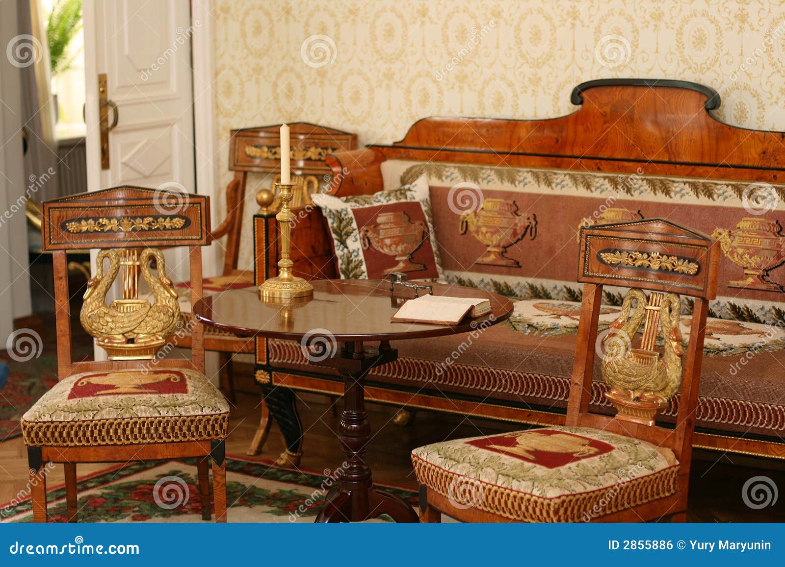 Ancient interior editorial photo. Image of room, chair - 2855886