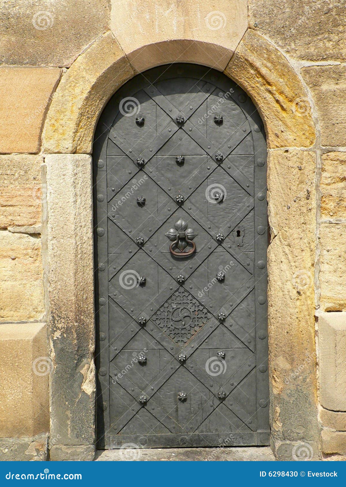 Old Iron Door Royalty-Free Stock Photo | CartoonDealer.com #22947669