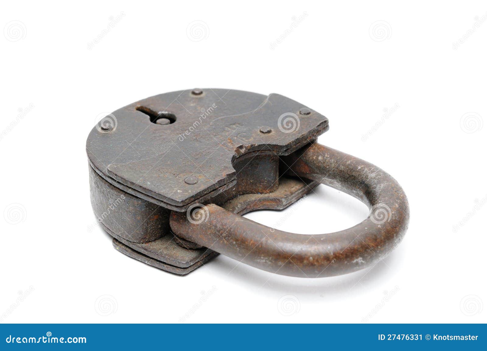 Ancient iron lock stock image. Image of dirty, insecure - 27476331