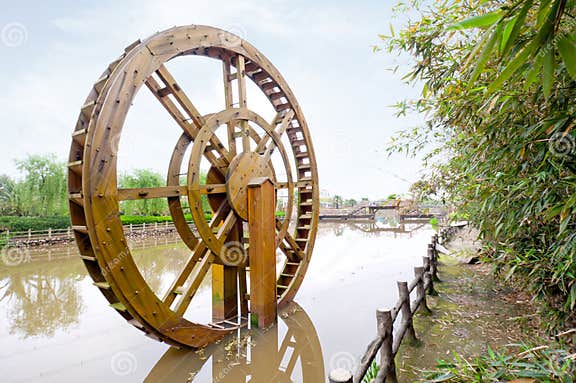 Ancient irrigation tools stock image. Image of water - 24603169