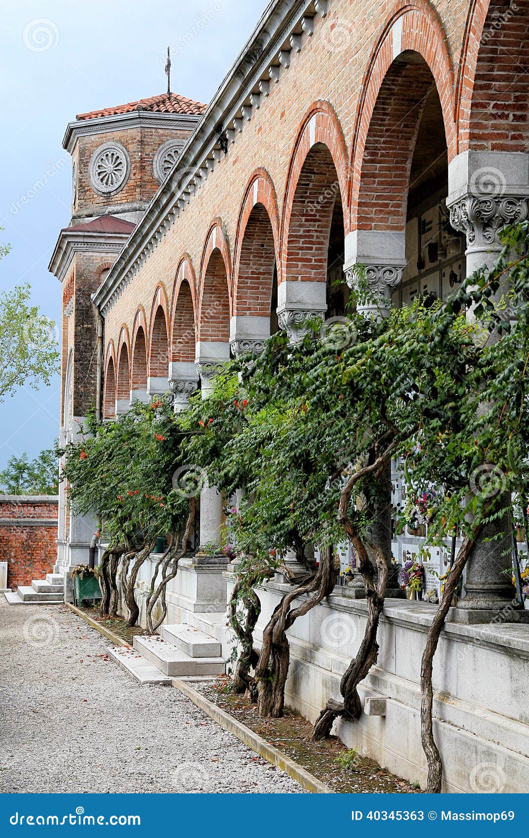 Ancient italian cemetery stock image. Image of oderzo - 40345363