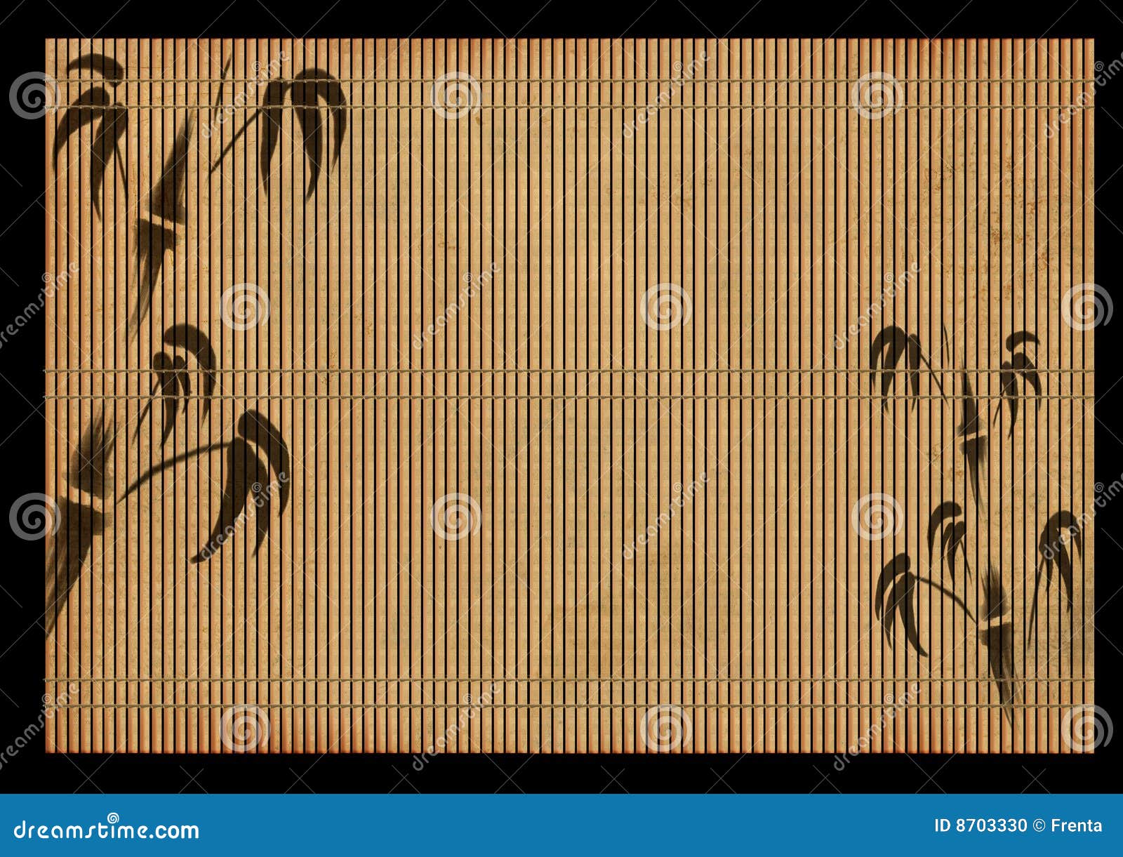 Ancient Japanese reed mat stock illustration. Illustration of beautiful ...