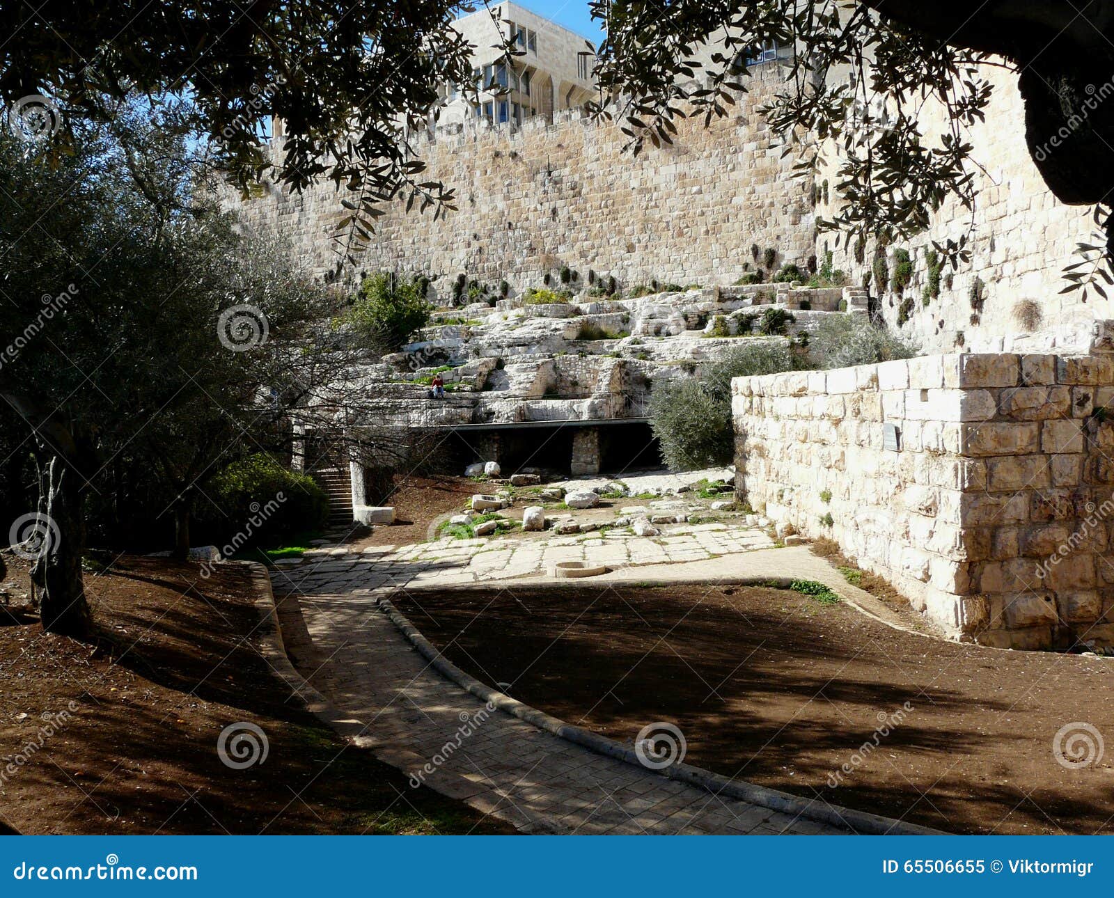 Ancient Jerusalem stock image. Image of tours, cities - 65506655