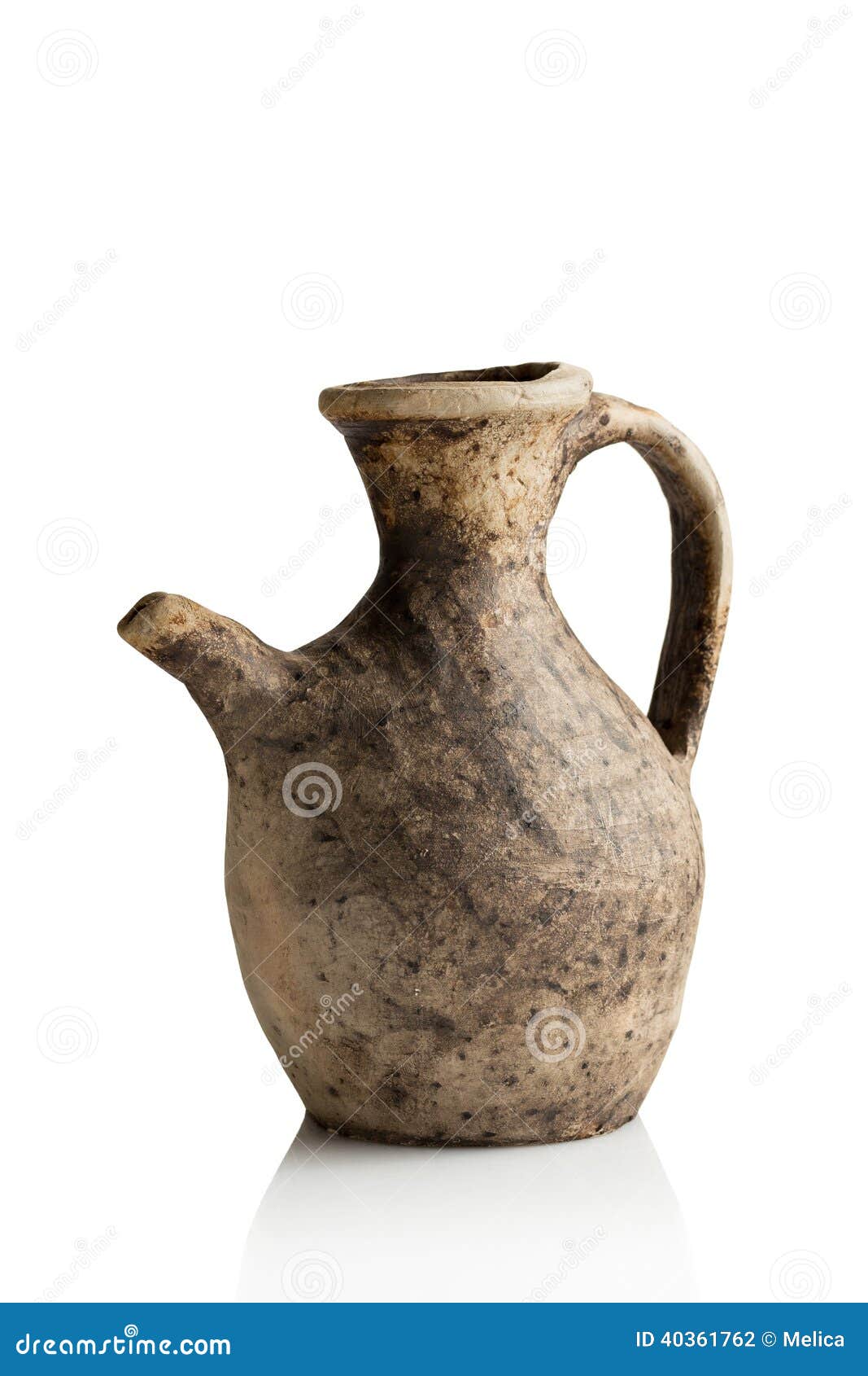 Ancient jug stock photo. Image of handle, clay, countryside - 40361762
