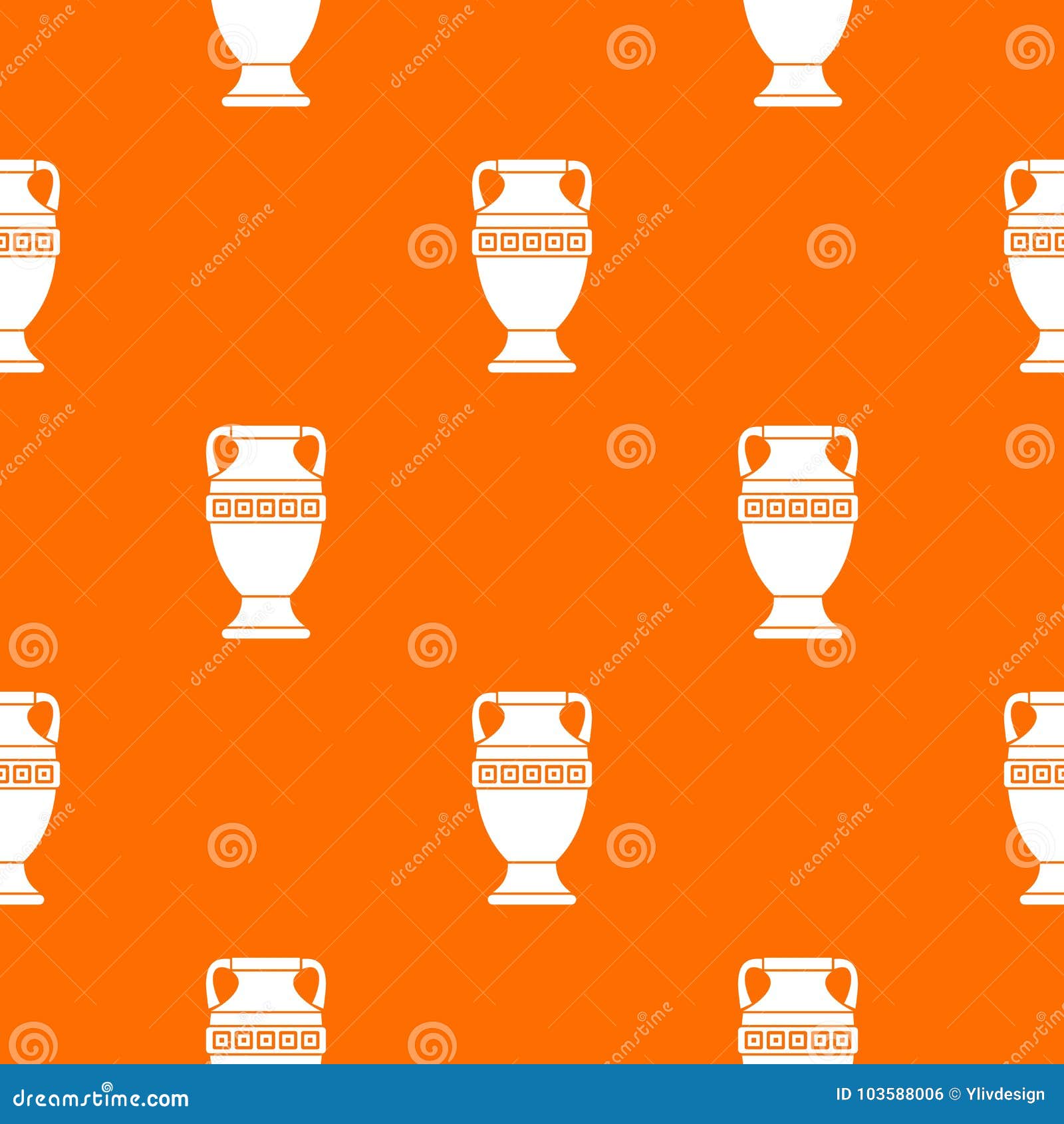 Ancient Jug Pattern Seamless Stock Vector - Illustration of ancient ...