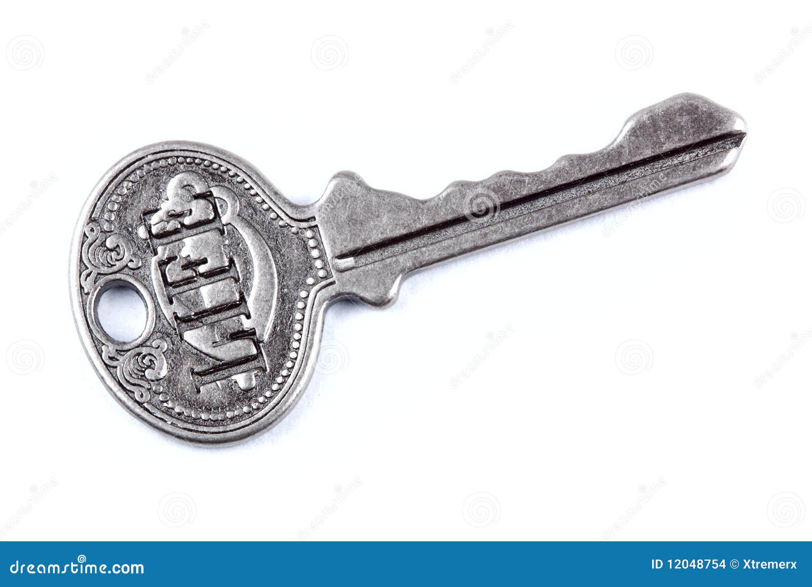 Ancient key. stock photo. Image of room, open, aged, antique - 12048754