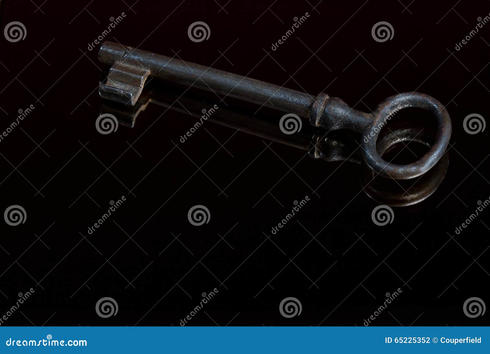 Ancient key stock photo. Image of abstract, background - 65225352