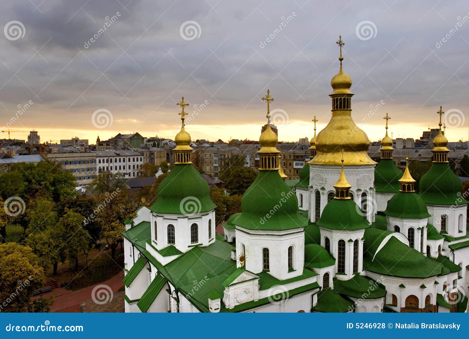 Ancient Kiev stock photo. Image of kiev, travel, square - 5246928