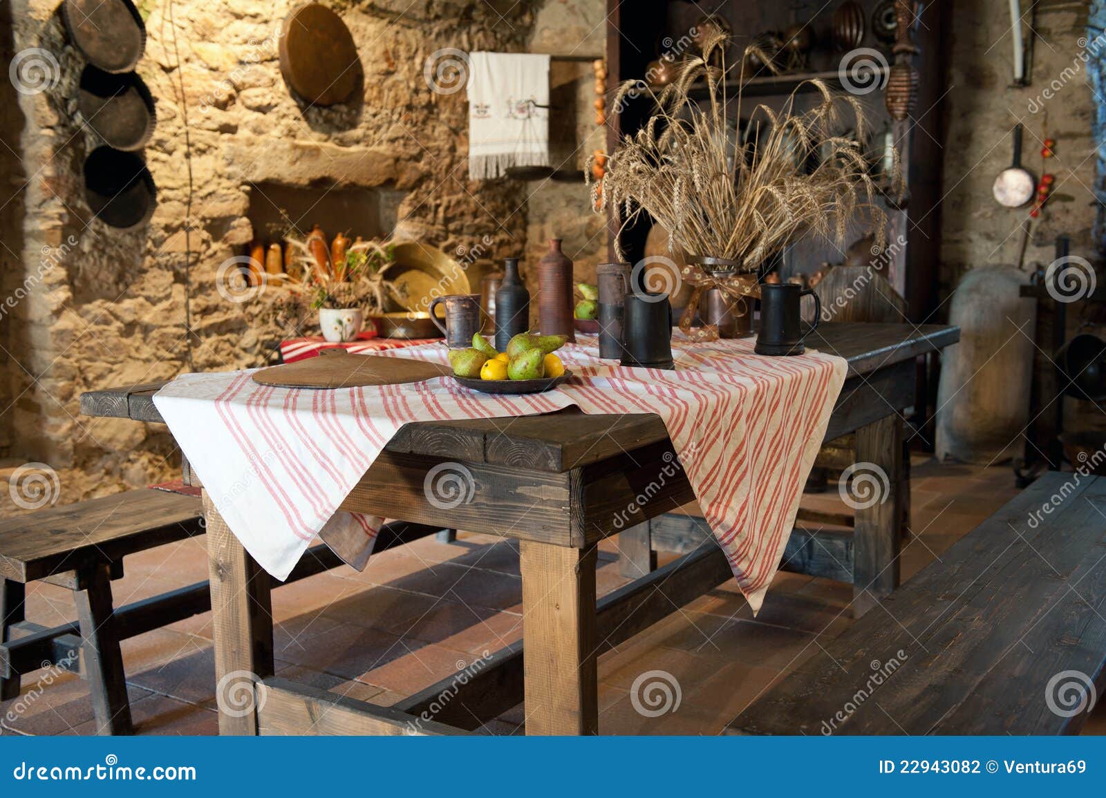 Ancient kitchen editorial photography. Image of ancient - 22943082